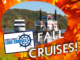 Enjoy Our Fall Lake Cruises | Main Street Lake Cruises